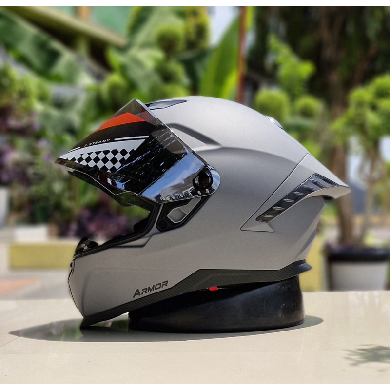 Jual helm js ARMOR z solid helm full face terbaru | Shopee Indonesia