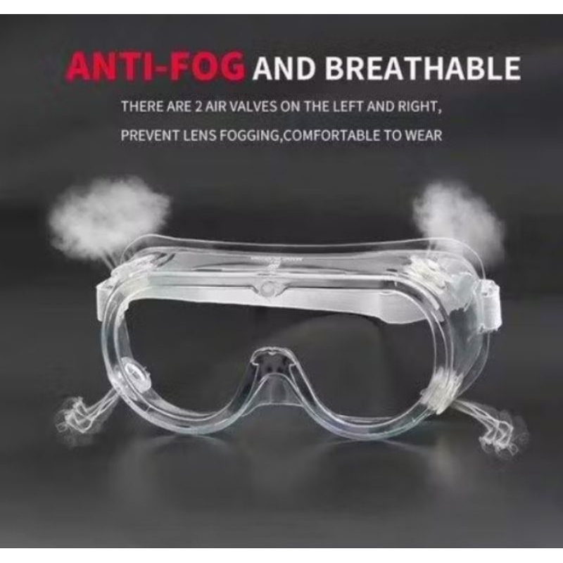Jual Kacamata Medis | Safety Goggles | Pelindung Mata,APD | Goggle Kaca ...