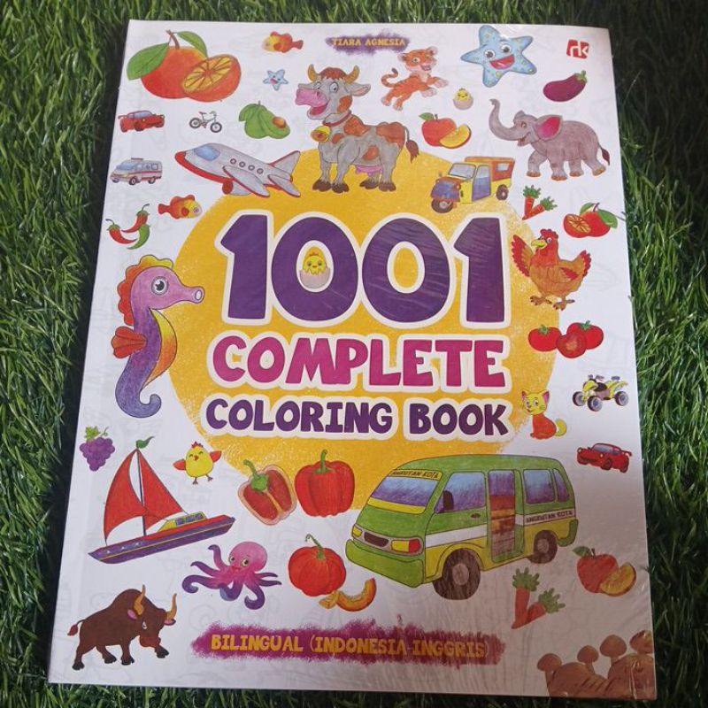 Jual BUKU 1001 COMPLETE COLORING BOOK | Shopee Indonesia