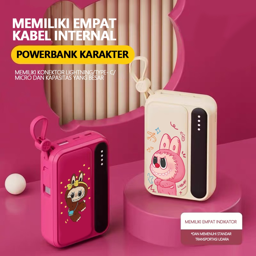 Jual Mini size Rabbit Monster Powerbank Portable 20000 mAh with 4 usb ...