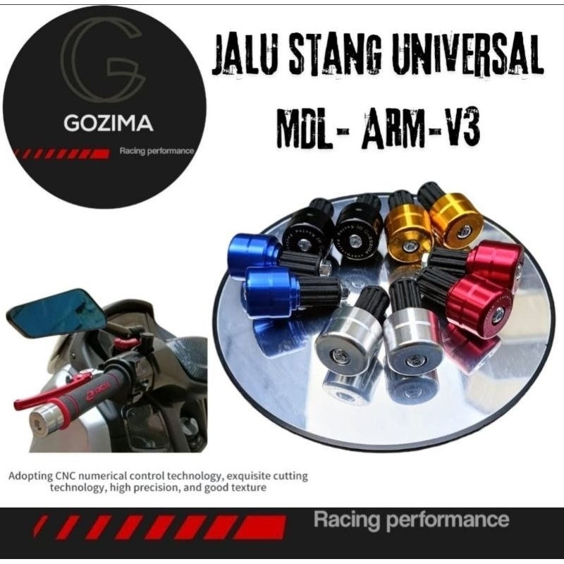 Jual Jalu stang Variasi Tabung CNC Model GOZIMA NMAX Aerox Beat Scoopy ...