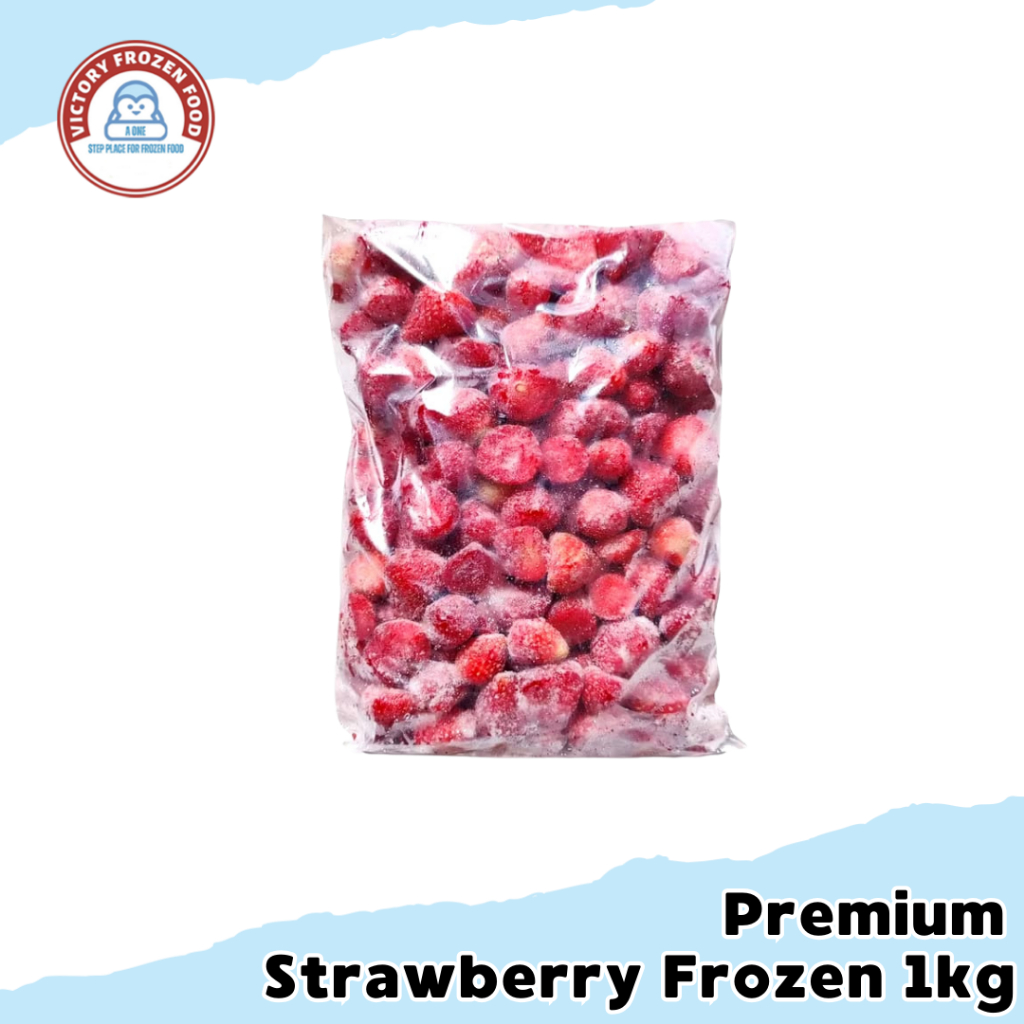 Jual Strawberry Premium Frozen 1 Kg/Victory Frozen Food | Shopee Indonesia