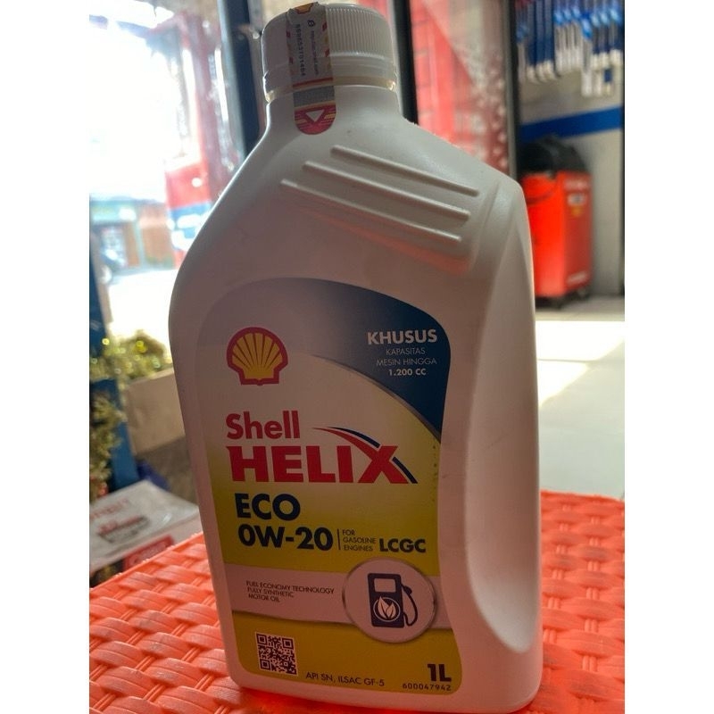 Jual oli Shell Helix ECO 0w20 LCGC 1Ltr | Shopee Indonesia