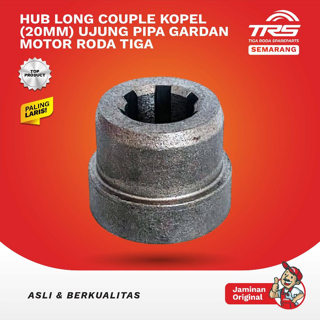 Jual TRS Hub Long Couple Kopel Ujung Pipa Gardan Motor Roda Tiga Viar ...