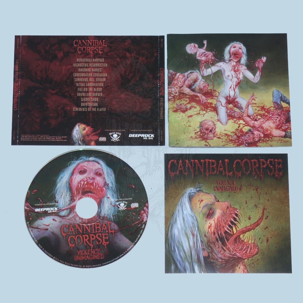 Jual CD - CANNIBAL CORPSE - Violence Unimagined | Shopee Indonesia