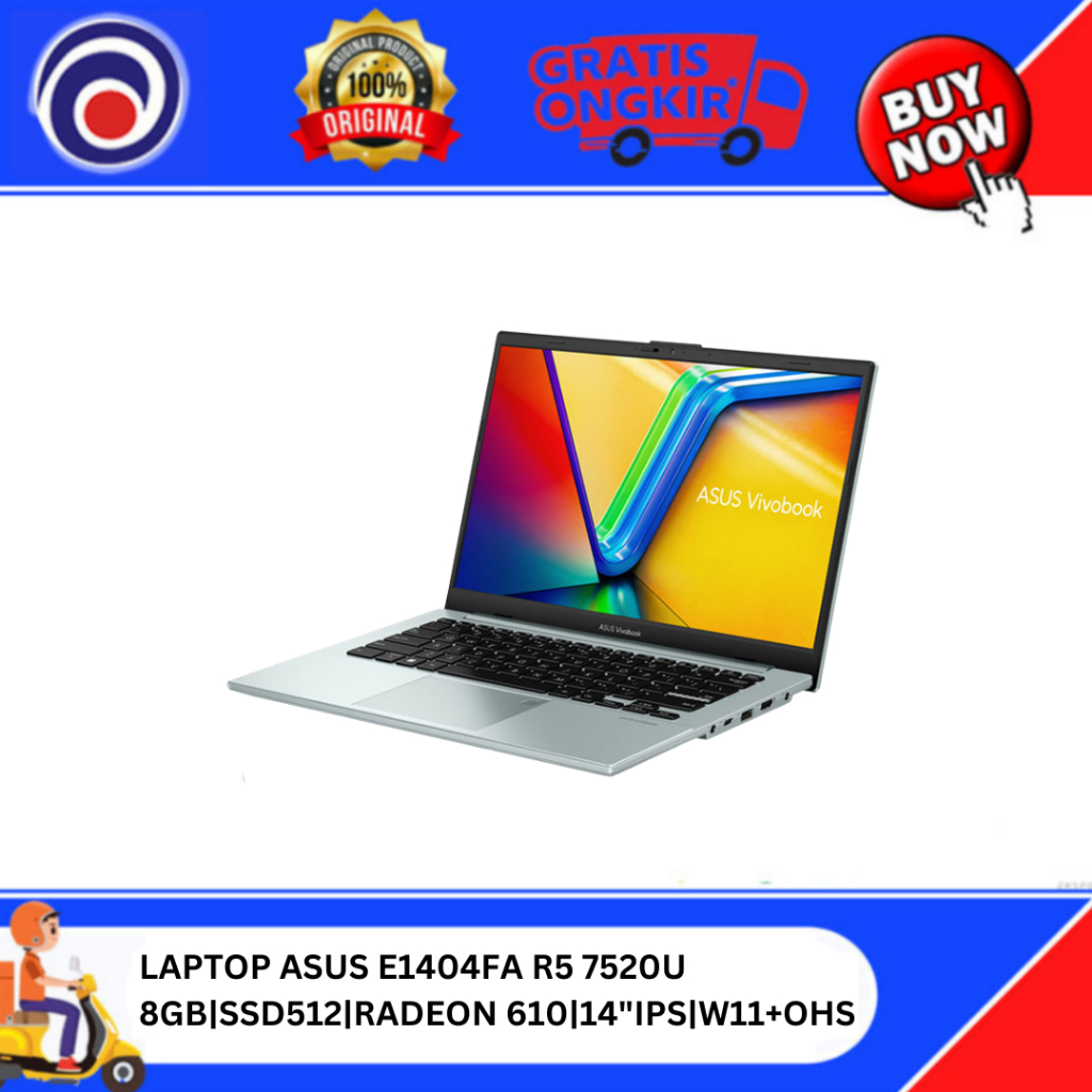 Jual LAPTOP ASUS E1404FA R5-7520|8GB|SSD512|14IPS|W11+OHS | Shopee ...