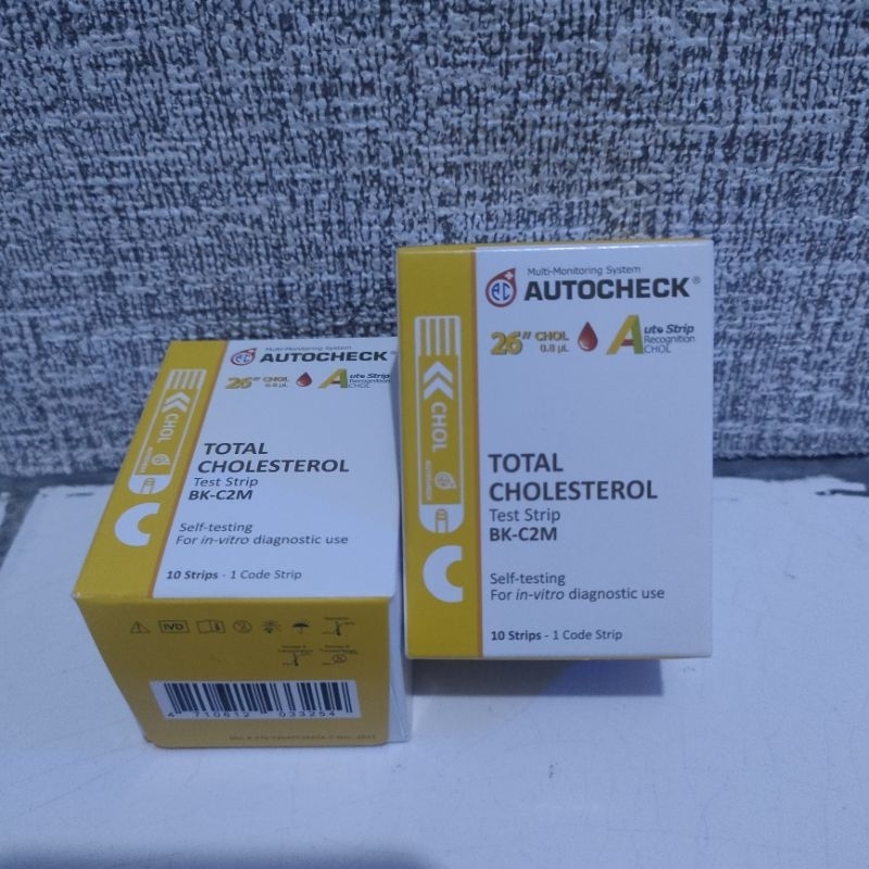 Jual STRIP AUTOCHECK CHOLESTEROL | Shopee Indonesia