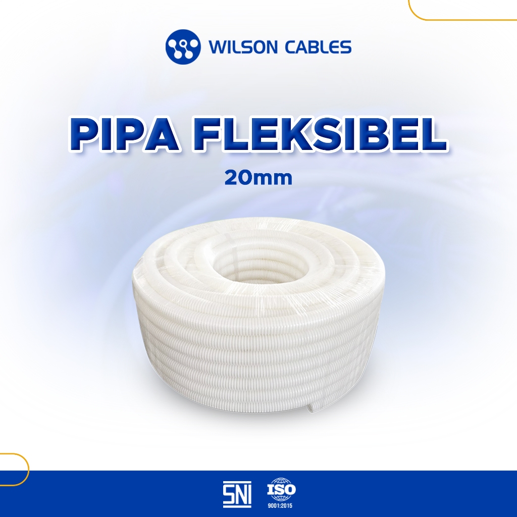 Jual Pipa Fleksibel 20 mm 5 Meter Selang Pipa Fleksibel Conduit 20mm ...