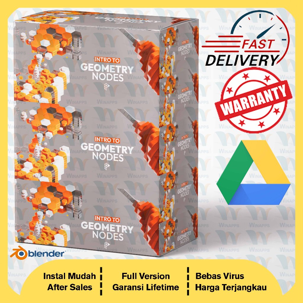 Jual Intro To Geometry Nodes for Blender 3D | Shopee Indonesia