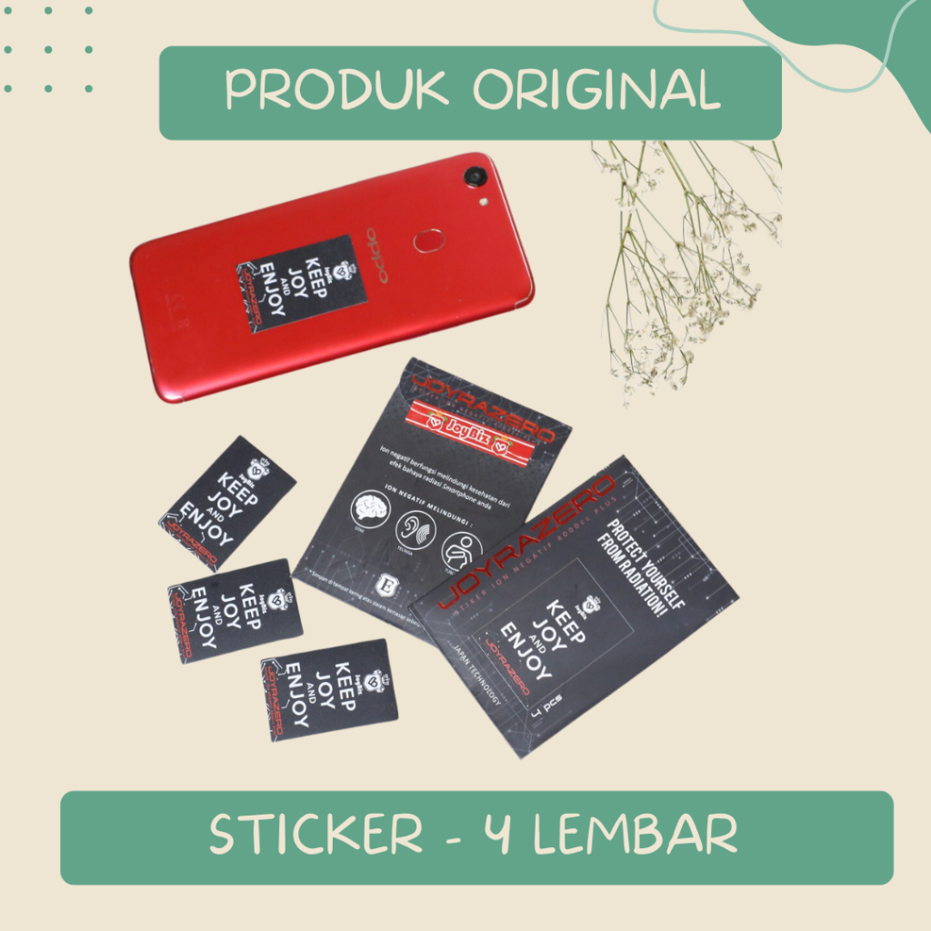 Jual STIKER ANTI RADIASI ORIGINAL PRODUCT - KESEHATAN JAMAN TEKNOLOGI ...