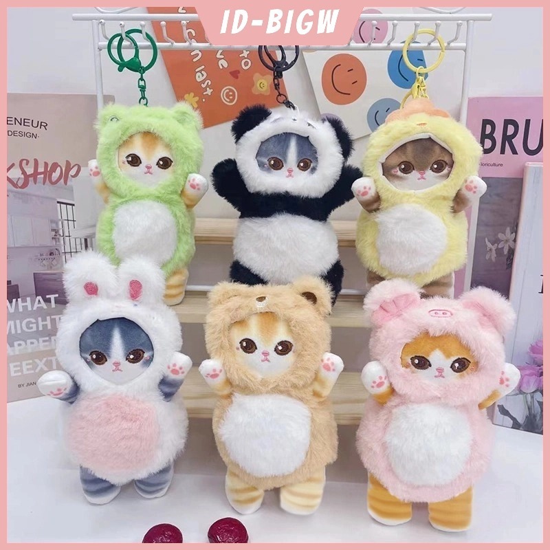 Jual Zoo Animal Mofusand Keychain Boneka Kucing Jepang Full Body ...
