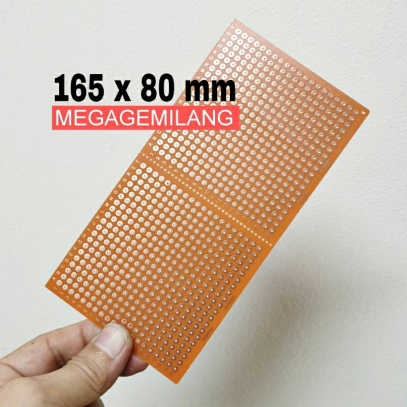 Jual PCB titik transistor | PCB lubang ukuran 165 x 80 mm | Shopee ...