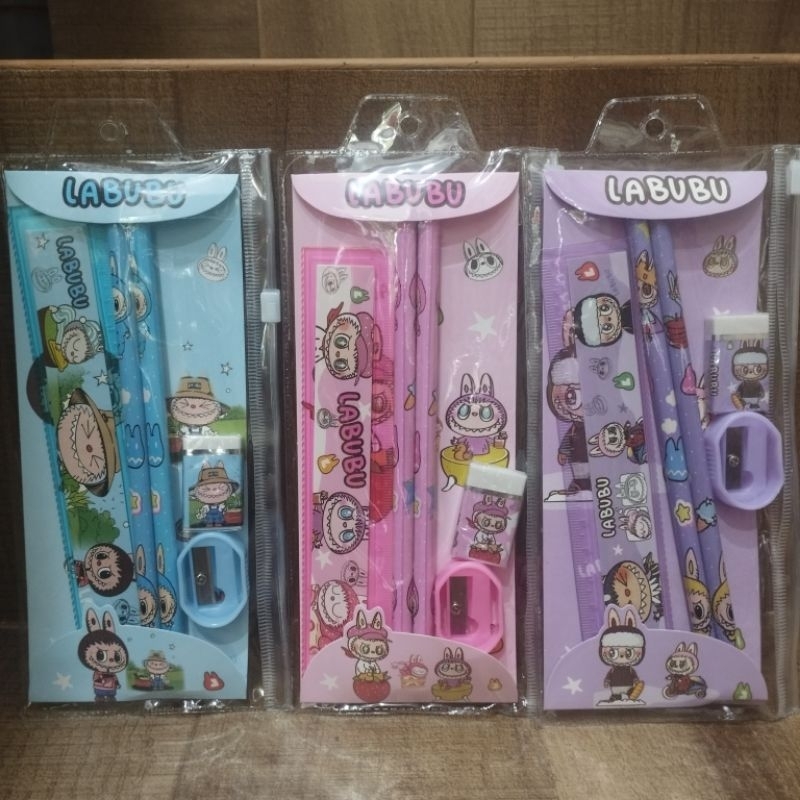 Jual Labubu Set Alat Tulis Kuromi Melody Cinnamoroll Lengkap Pensil ...