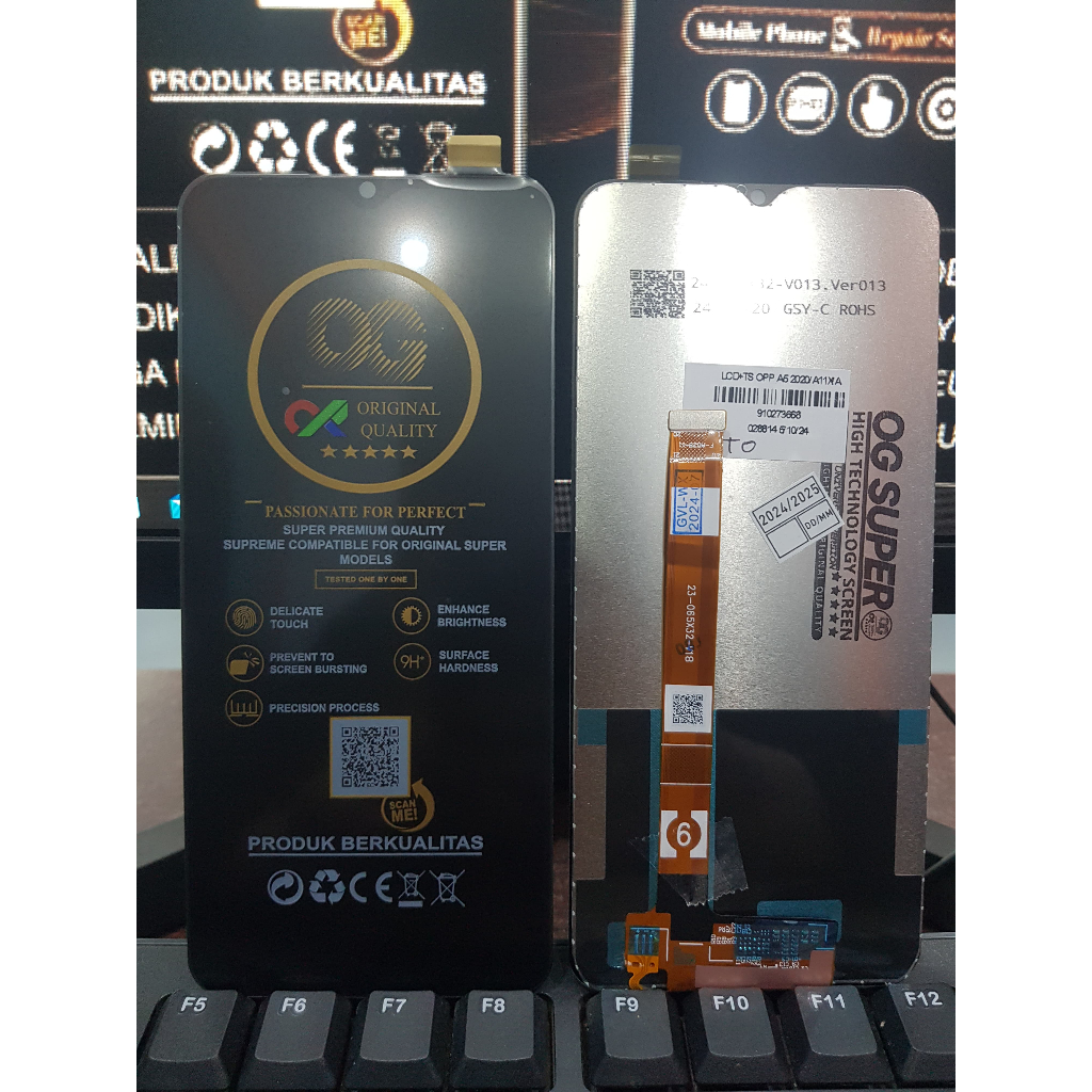 Jual LCD OPPO A5 2020/A11X/A9 2020/A31 2019/2020/REALME 5/5i/5S/C3/C3i ...