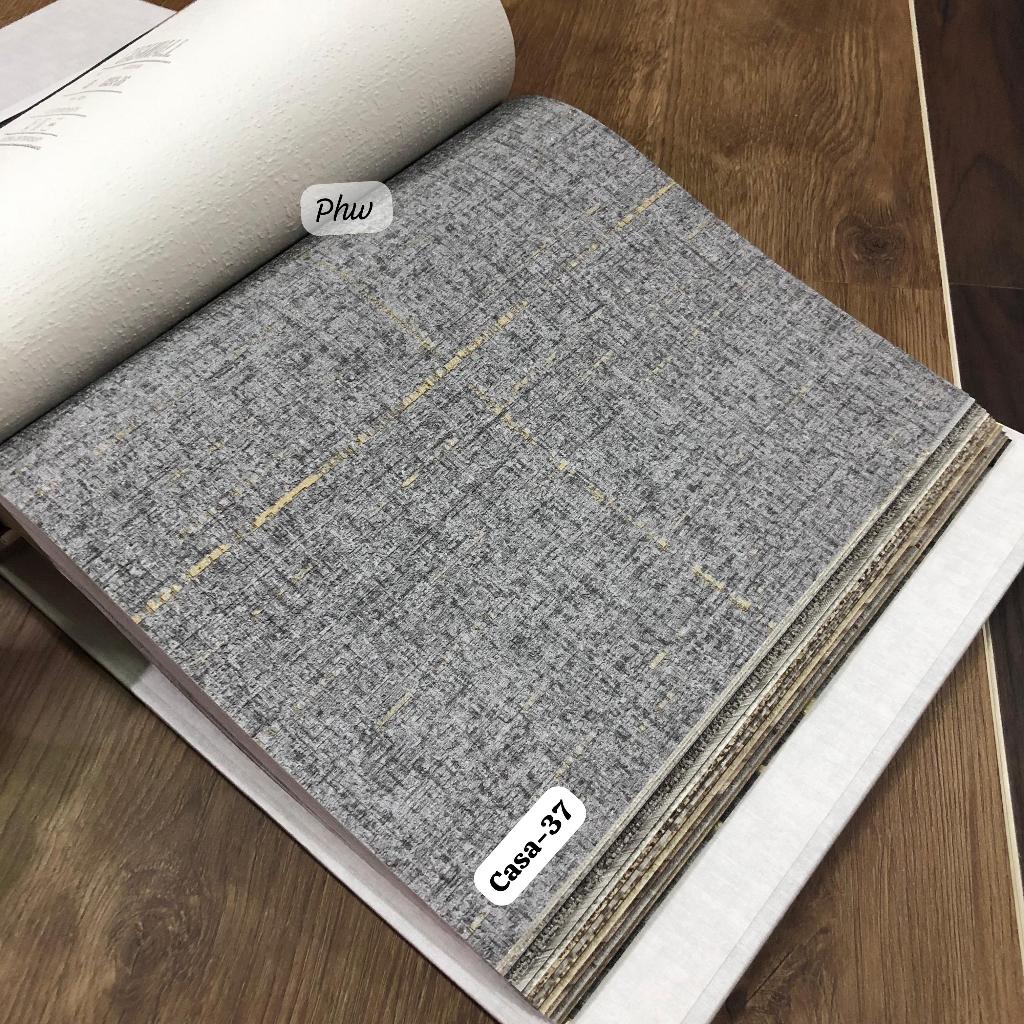 Jual WALLPAPER DINDING POLOS TEKSTUR TEMBOK CREAM ABU PREMIUM CASAWALL ...