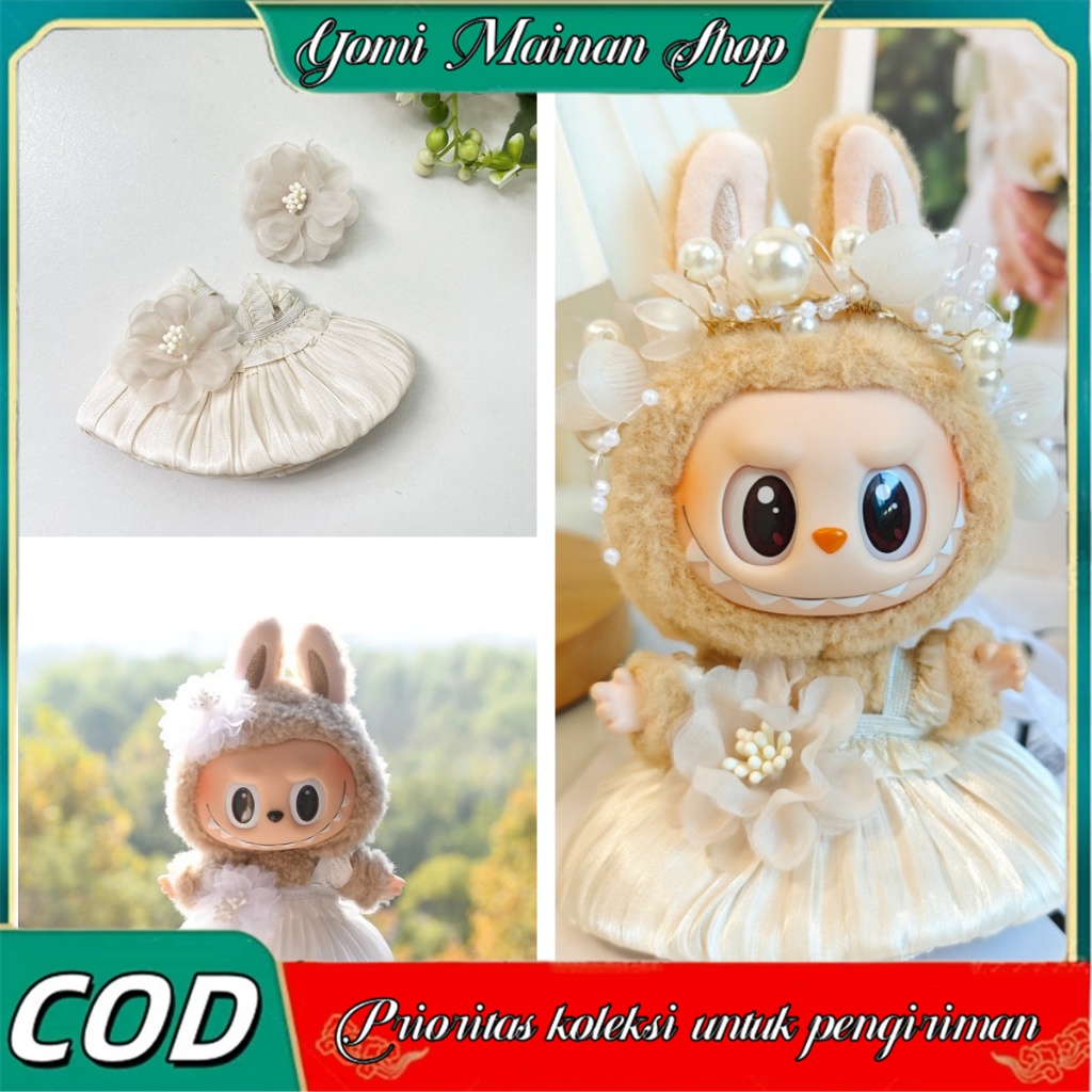 Jual 【Hanya pakaian 】labubu clothes ready baju boneka khusus labubu ...