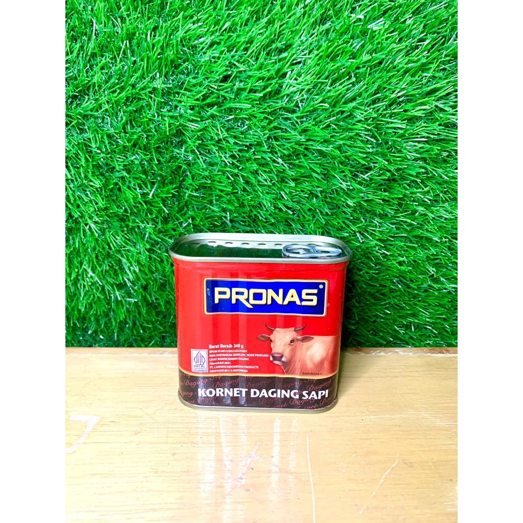 Jual Pronas Kornet Daging Sapi 340gr/Corned Beef 340gr | Shopee Indonesia