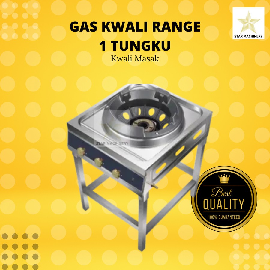 Jual CROWN Gas Kwali Range 1 Tungku (High Preassure) KS-01 - Kompor ...