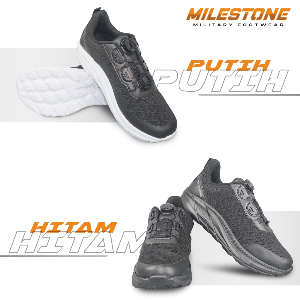 Jual Sepatu Running Tali Putar Untuk Olahraga Lari Milestone Montana ...