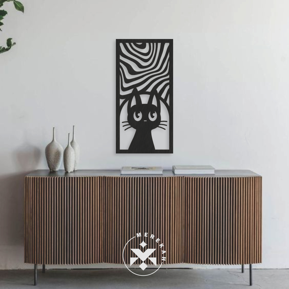 Jual MEREKAH HIASAN DINDING KUCING AESTHETIC PlYWOOD 6mm | Shopee Indonesia