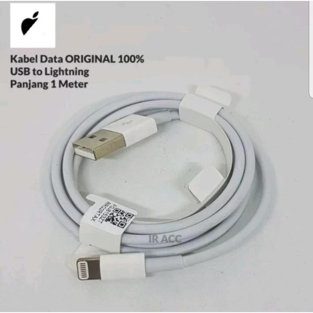 Jual Kabel Data ORIGINAL100% USB to Lightn1ng | Shopee Indonesia