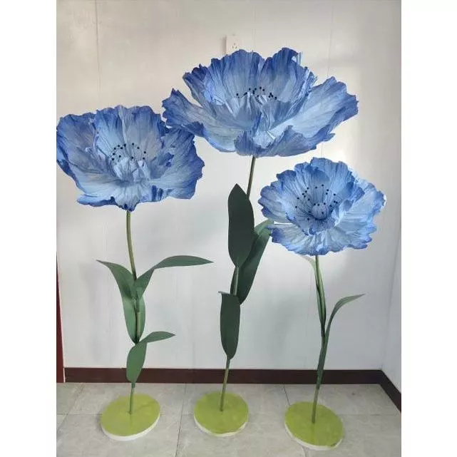 Jual 3 in 1 Peony Standing flower Giant Flower Bunga Besar Bunga ...