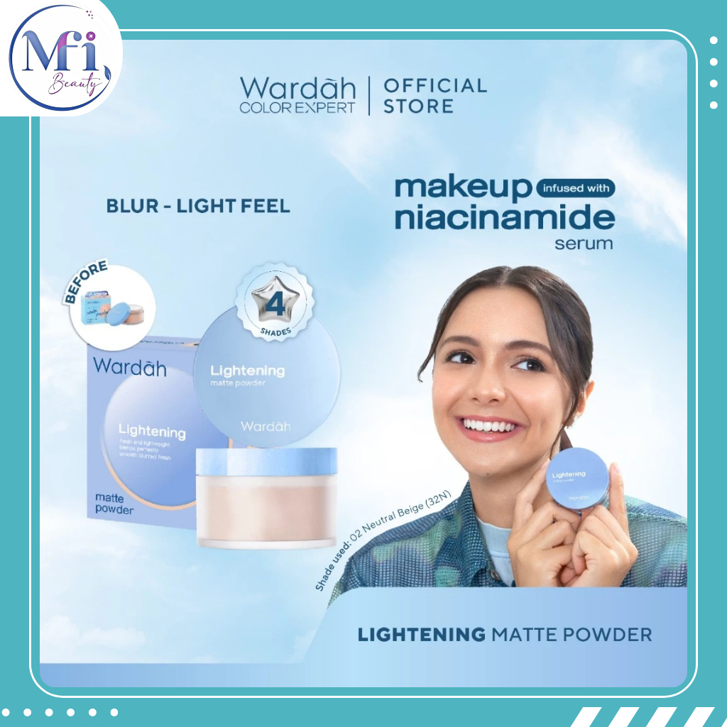 Jual MFI - NEW ! WARDAH LIGHTENING MATTE POWDER 20 GRAM l Bedak Tabur ...