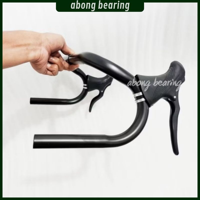 Jual paket dropbar stang sepeda balap standar 25,4mm fullset handle rem stang fixie | Shopee ...