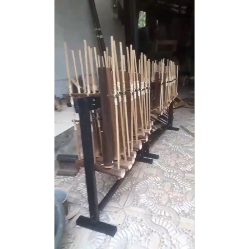 Jual Angklung Hitam 24 Nada Full Kres | Shopee Indonesia