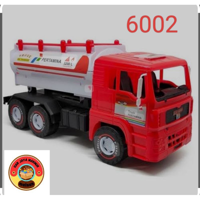 Jual Mainan mobil truk Tanki besar / Mainan Mobil truk Pertamina ...