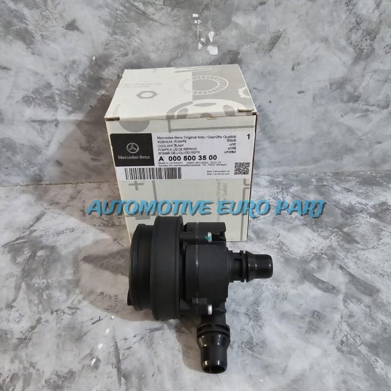 Jual COOLANT WATER PUMP MERCEDES BENZ W205 C300 ORIGINAL PN A0005003500 ...