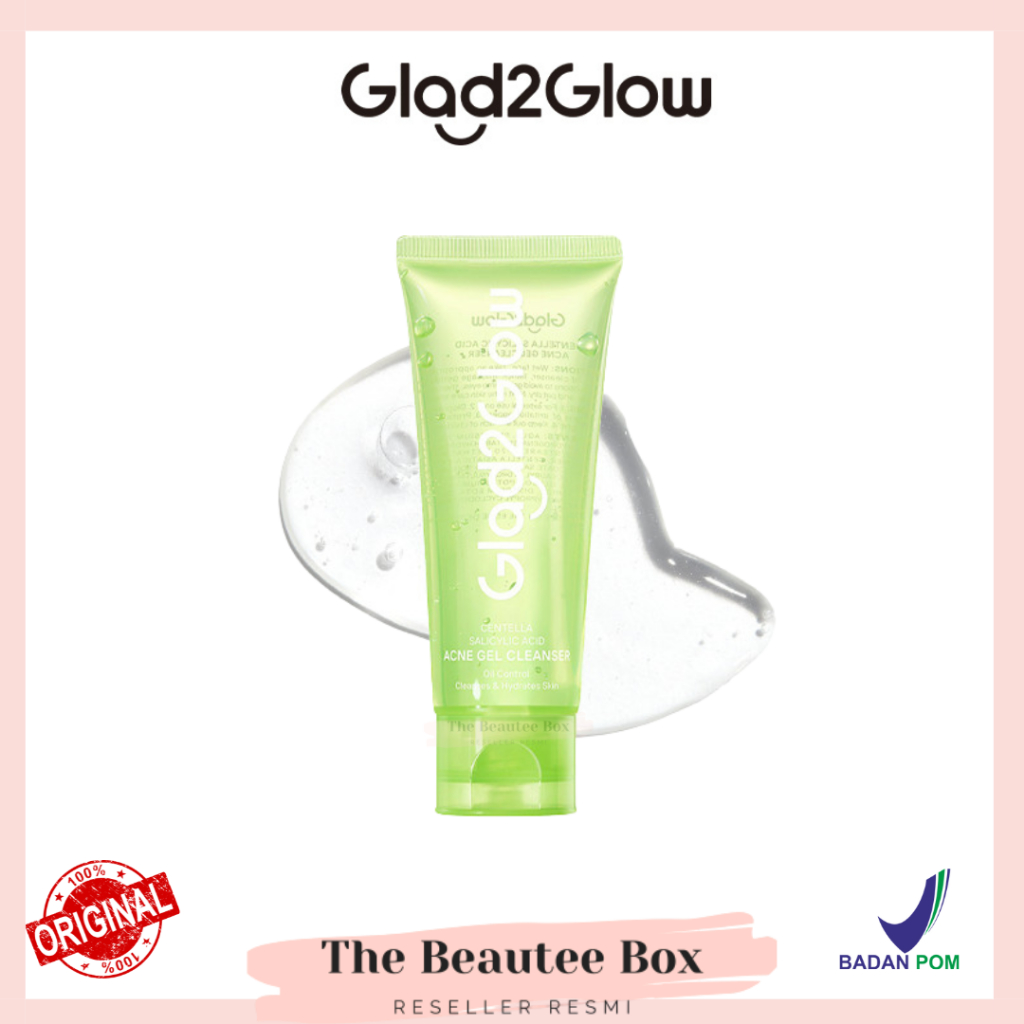 Jual Glad2Glow - G2G Centella Salicylic Acid Acne Gel Cleanser 70ml ...