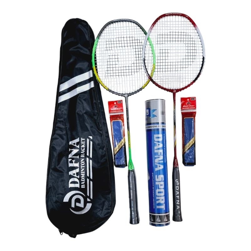 Jual RAKET BADMINTON PAKET LENGKAP MODEL SENYAWA TERLARIS 2 RAKET 2 ...