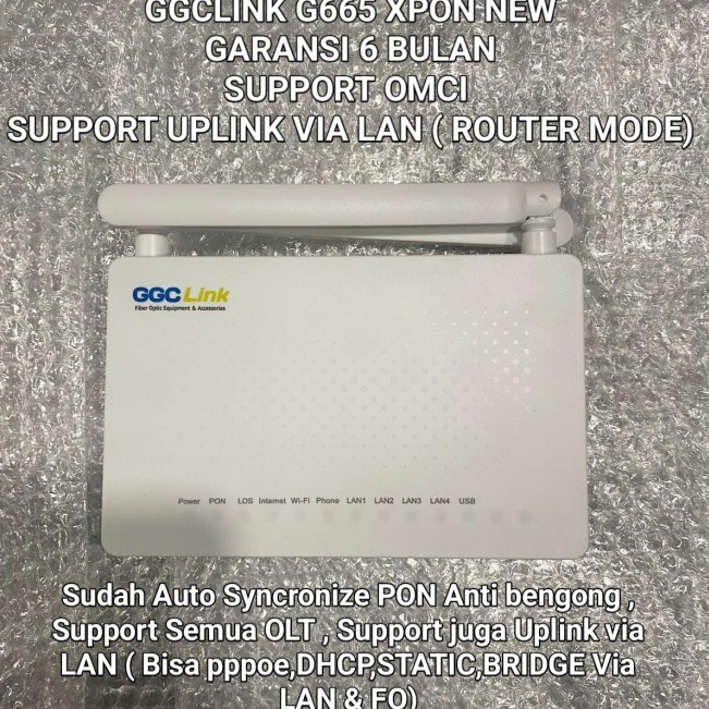 Jual ONT XPON GGC G665 XPON New Baru EPON GPON ONU Teknologi Tearu XPON ...