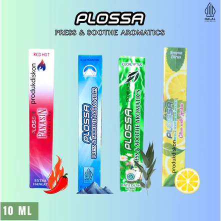 Jual Plossa Press & Soothe Aromatics 10 ml | Shopee Indonesia