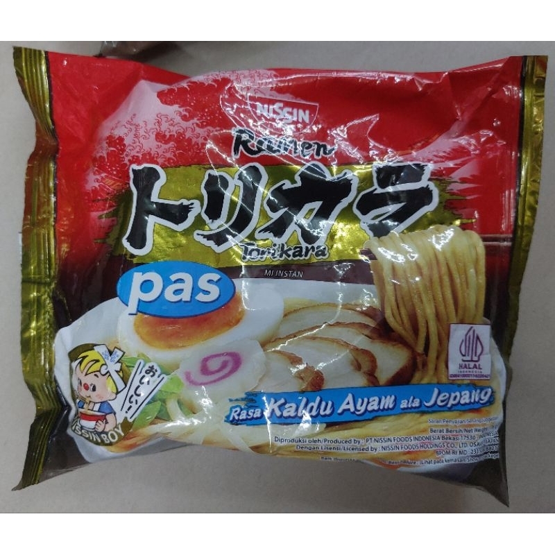 Jual KZ - nissin mie torikara pas rasa kaldu ayam ala jepang 76g ...