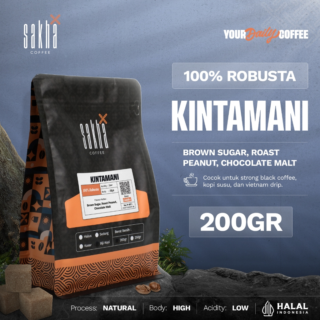 Jual Biji Kopi Bubuk Robusta Bali Kintamani Coffee Roast Bean Espresso ...