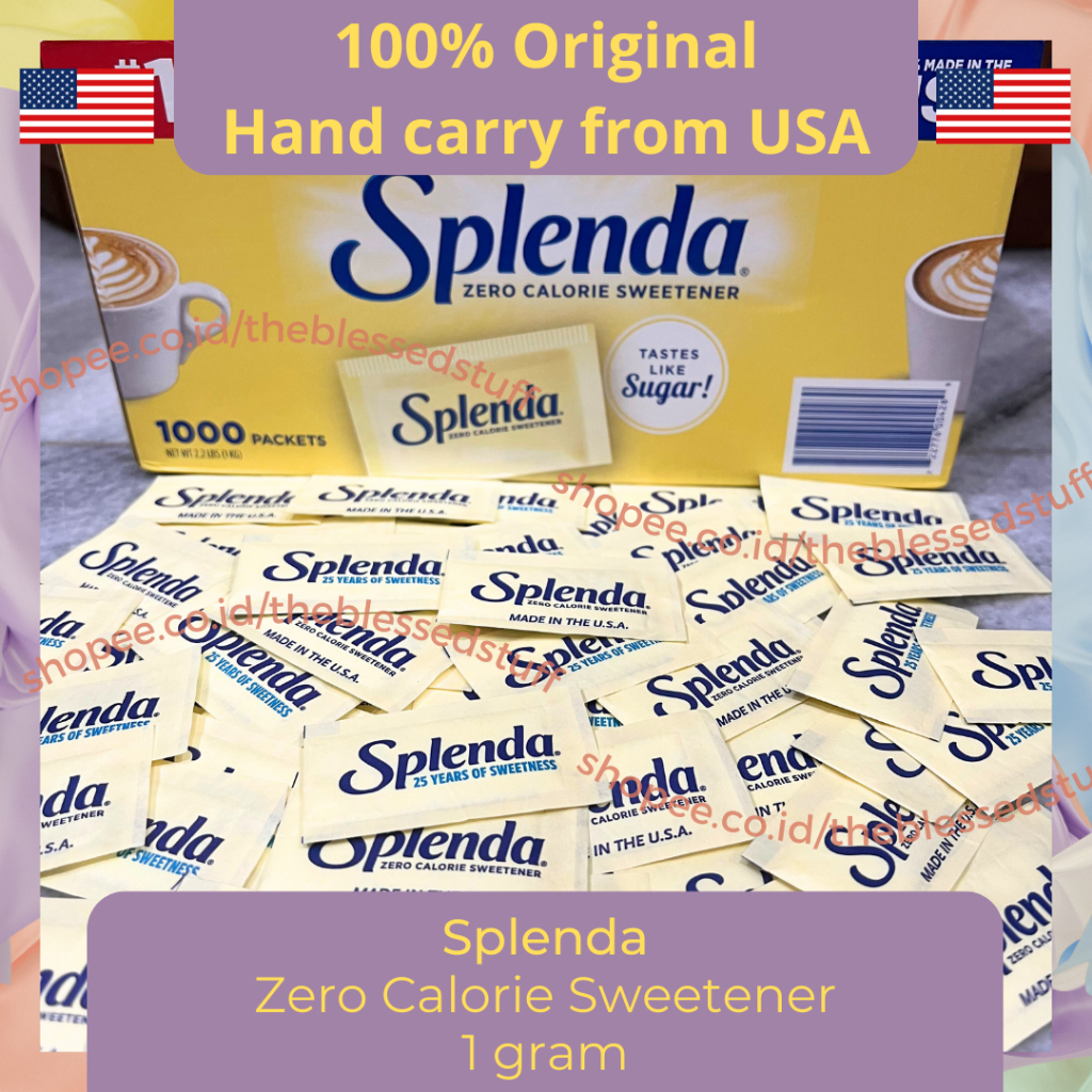 Jual Splenda Zero Calorie Sweetener Packets Splenda Sweetener Splenda ...