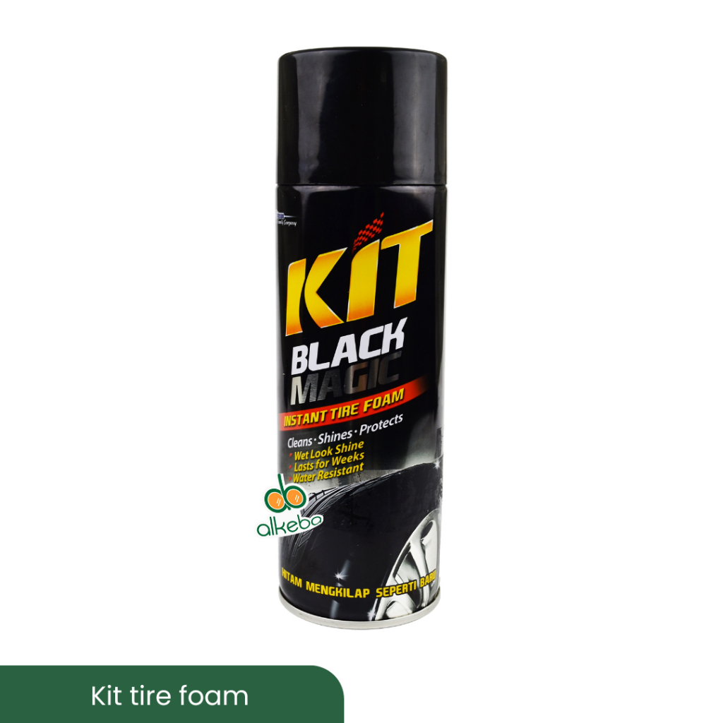 Jual KIT Black Magic Tire Foam 350ml – Semir Ban Mobil & Motor, Kilap ...