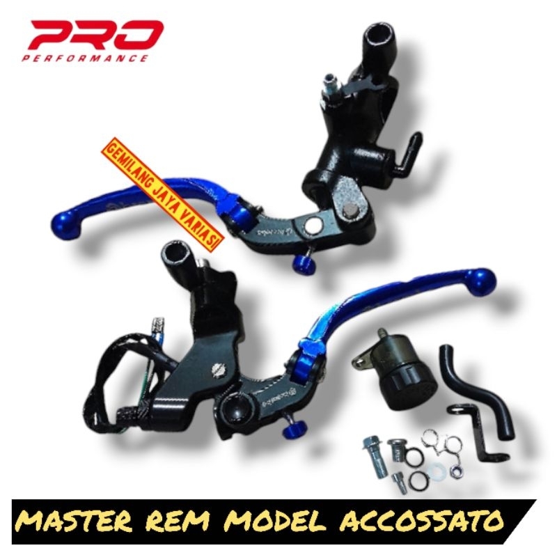 Jual MASTER REM 1 TABUNG MODEL ACCOSSATO KANAN KIRI UNIVERSAL MOTOR ...