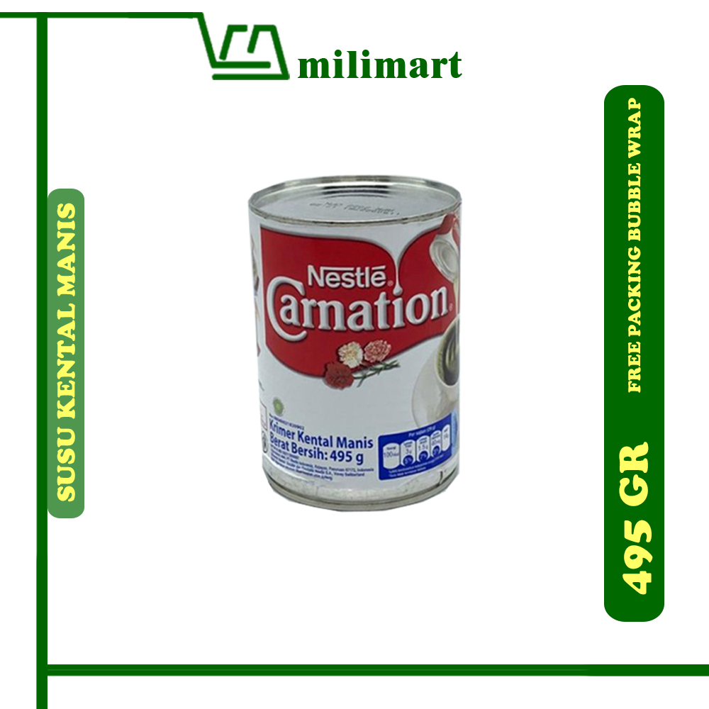 Jual SUSU KENTAL MANIS CARNATION KALENG 488 GR | Shopee Indonesia