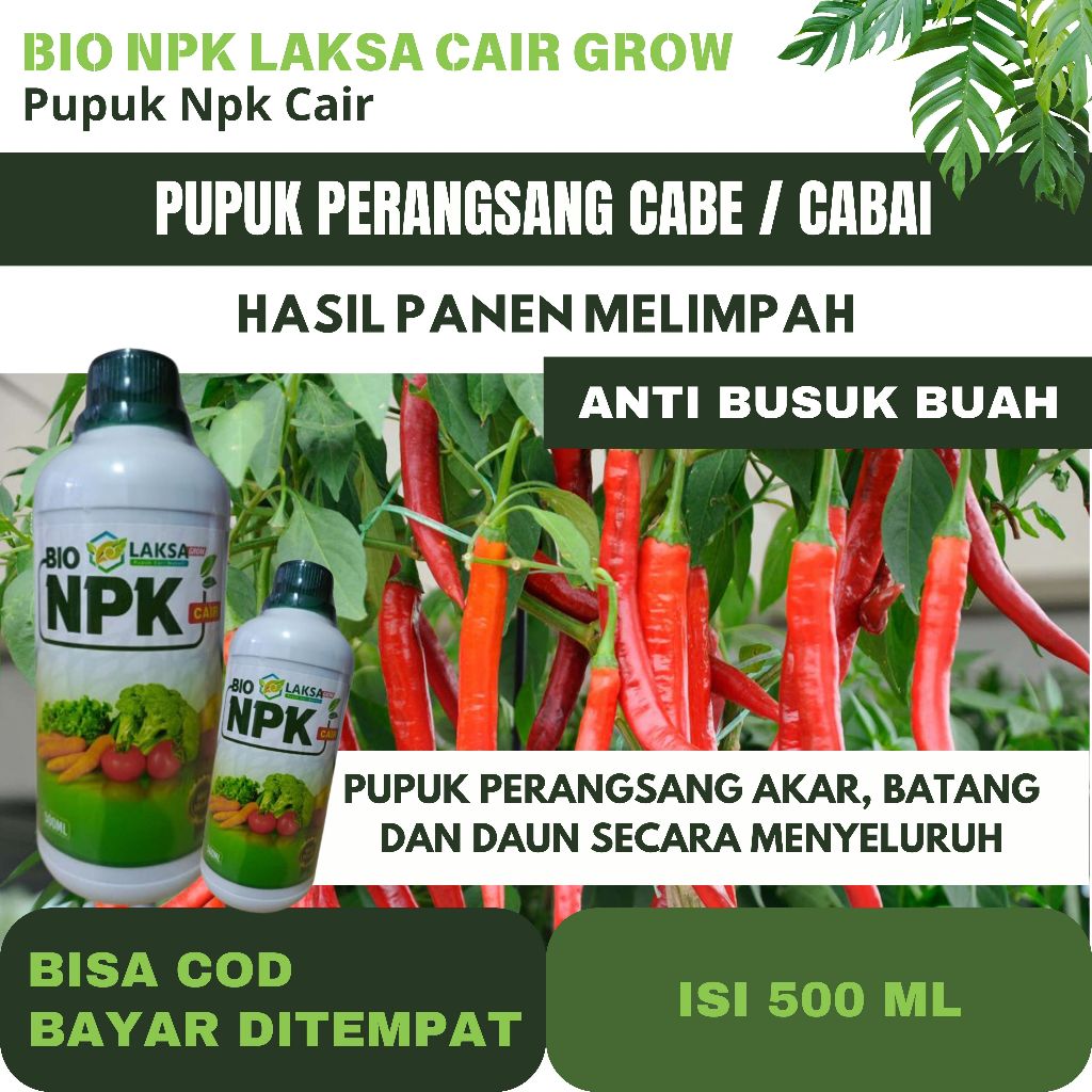 Jual Pupuk booster cabai pupuk penyubur tanah dan tanaman perangsang ...