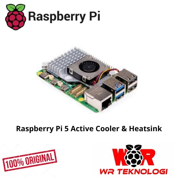Jual Raspberry Pi 5 Active Cooler And Heatsink | Shopee Indonesia