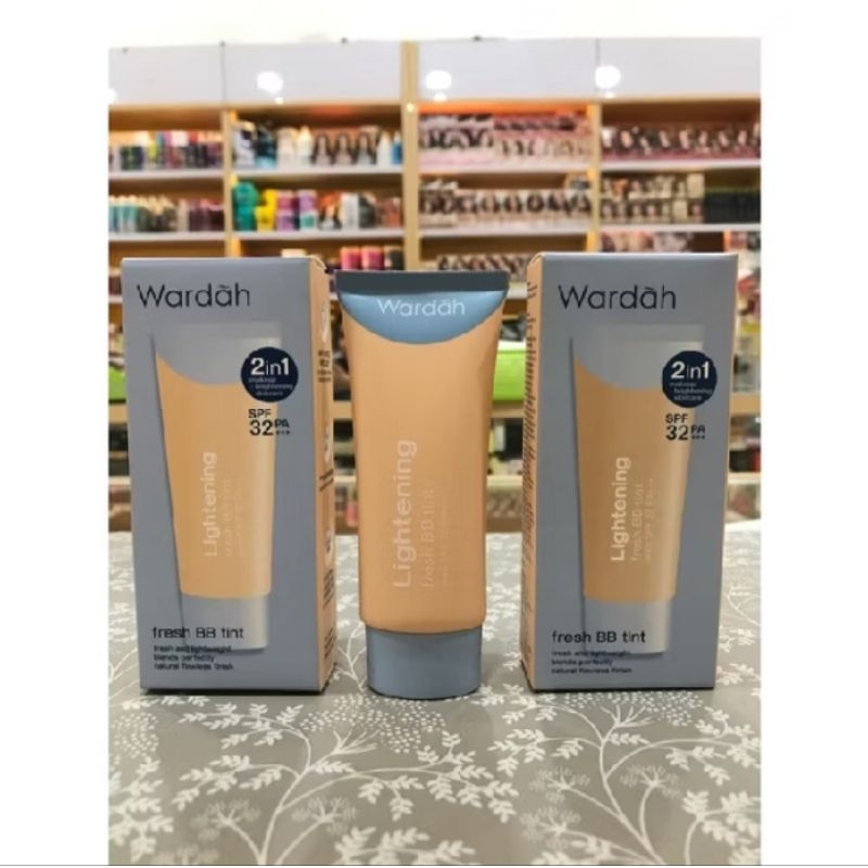 Jual WARDAH LIGHTENING FRESH BB TINT SPF 32 15 ML FOUNDATION BASE MAKE ...