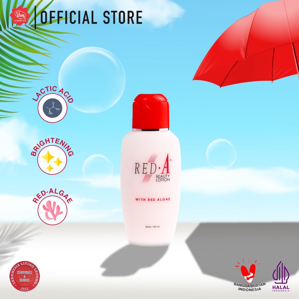 Jual Red-A Beauty Lotion (Hand & Body Lotion) - 125ml | Shopee Indonesia