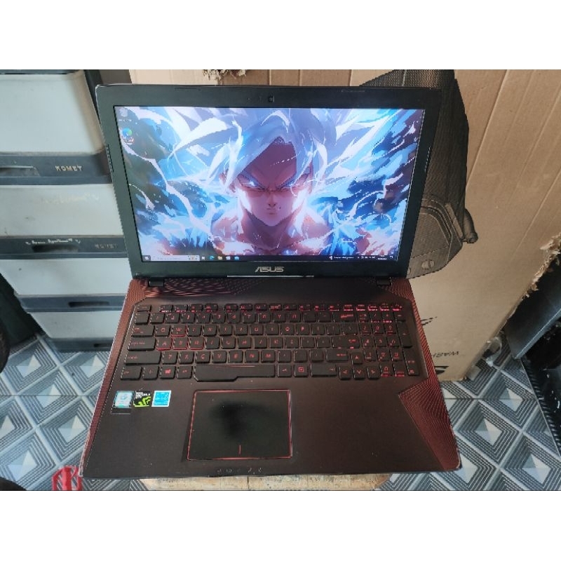 Jual laptop gaming asus fx553vd core i7 7700hq gtx 1050 ram 8gb ssd 128 ...