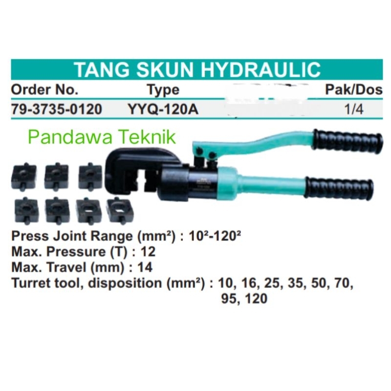 Jual Tang press skun hidrolik /tang crimping wipro | Shopee Indonesia