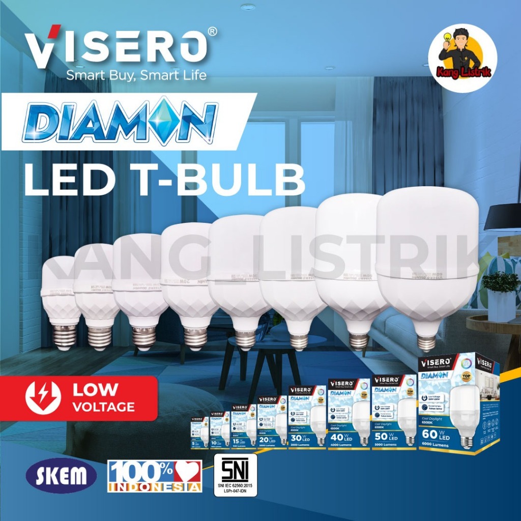 Jual BOHLAM LAMPU KAPSUL LED VISERO DIAMON / LED CAPSULE VISERO DIAMON | Shopee Indonesia