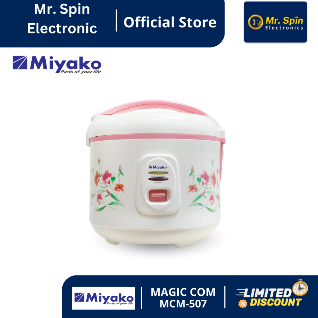Jual Magic Com Miyako MCM–508 SBC - Magic Com Miyako MCM–507 - Magic ...