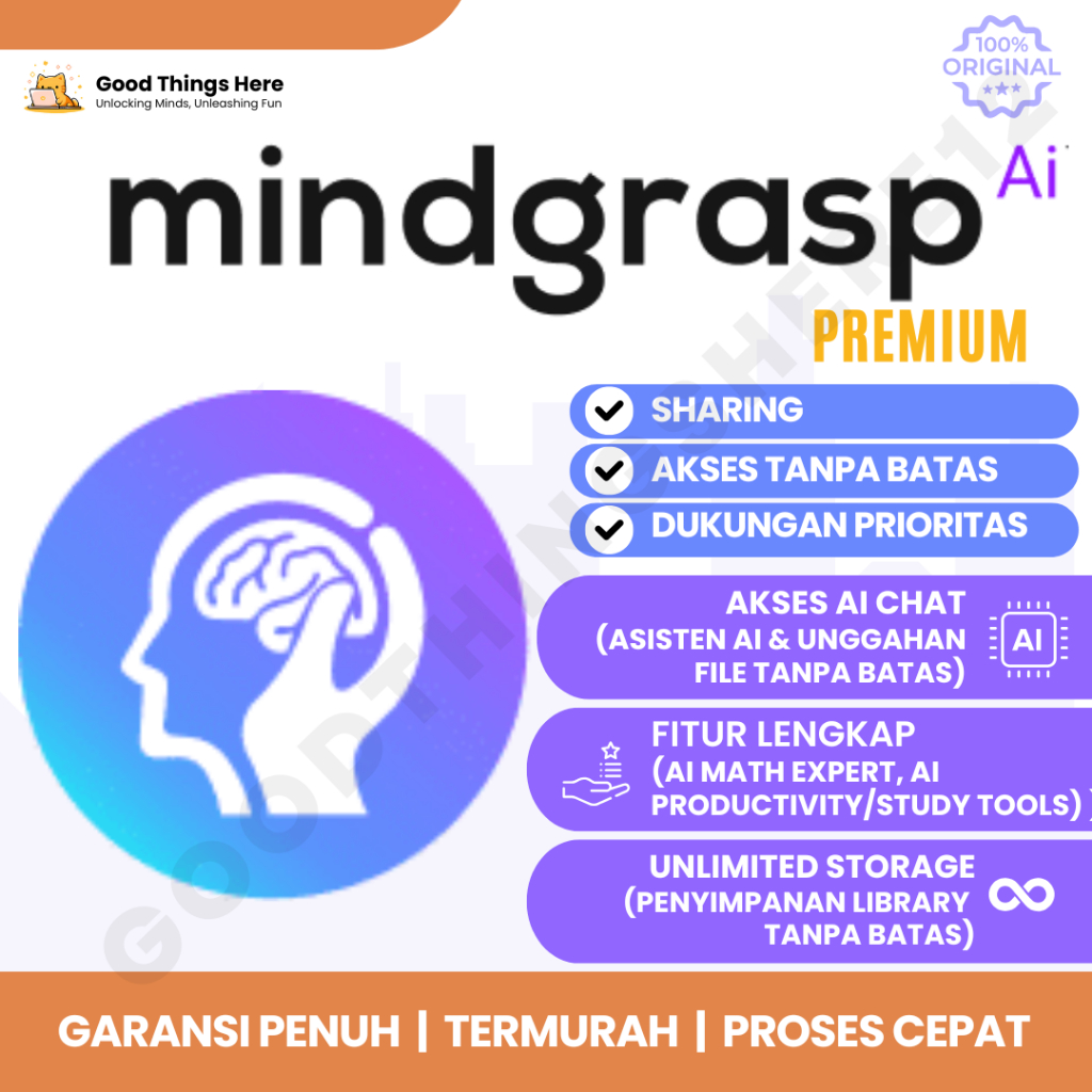 Jual MINDGRASP AI ORIGINAL | PROSES CEPAT | FULL GARANSI | TERMURAH | Shopee Indonesia